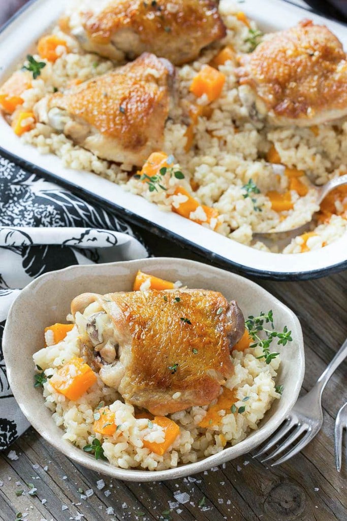 One Pot Oven Chicken And Rice Bake Dinner At The Zoo