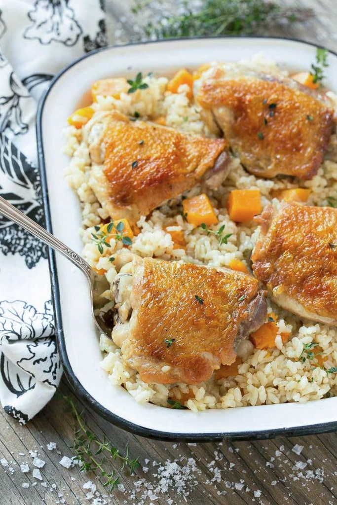 One Pot Oven Chicken And Rice Bake Dinner At The Zoo One Pot Oven Chicken And Rice Bake Dinner At The Zoo