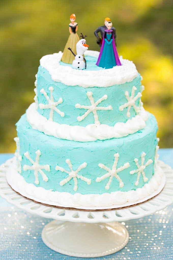 Frozen Themed Birthday Party - Dinner at the Zoo
