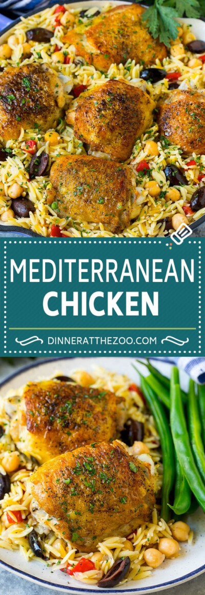Mediterranean Chicken - Dinner at the Zoo