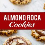 Almond Roca Cookies - Dinner at the Zoo