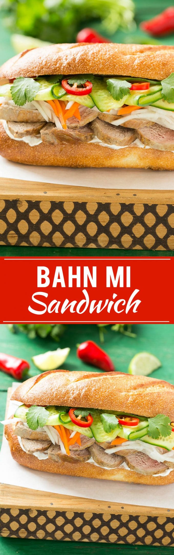 Bahn Mi Sandwich - Dinner at the Zoo