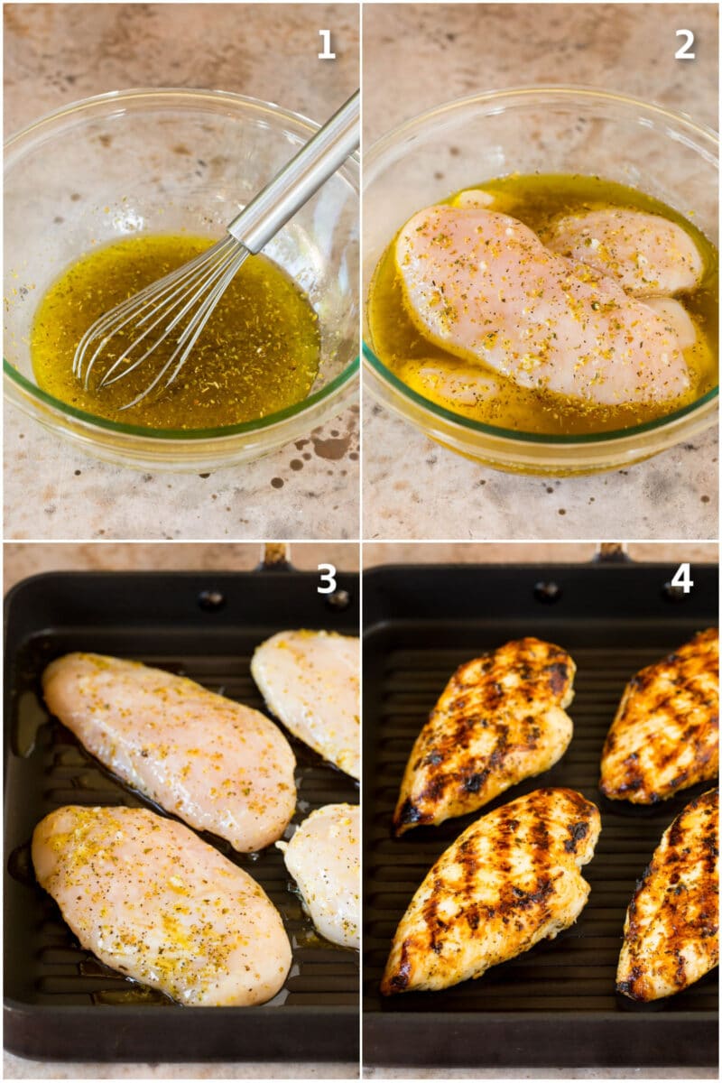 Greek Lemon Chicken - Dinner at the Zoo