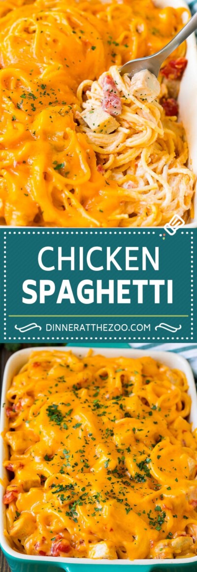 Chicken Spaghetti - Dinner at the Zoo