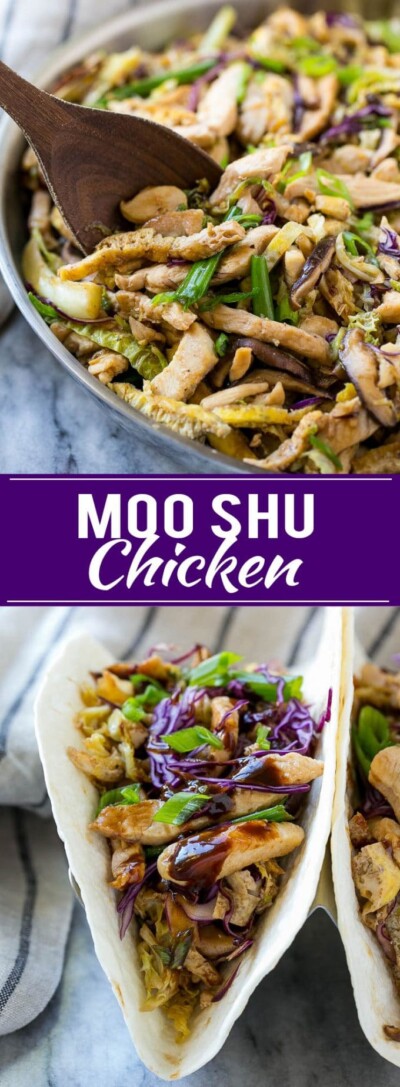 Moo Shu Chicken - Dinner at the Zoo