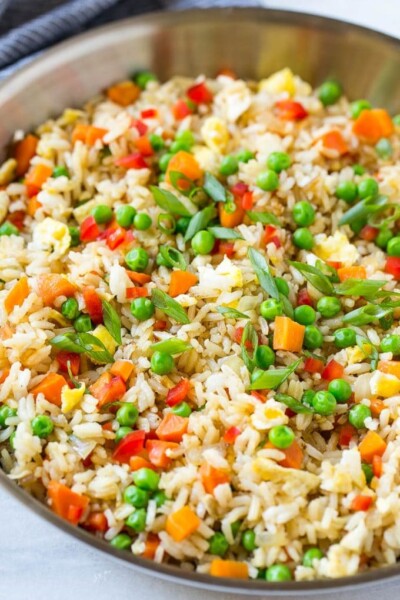 Veggie Fried Rice - Dinner at the Zoo