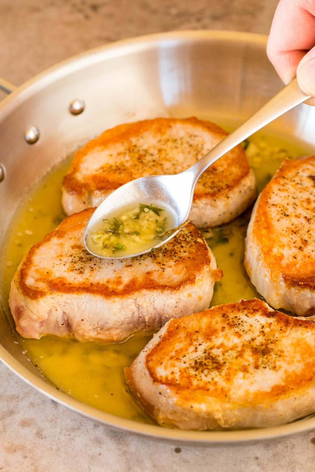 Baked Boneless Pork Chops - Dinner at the Zoo