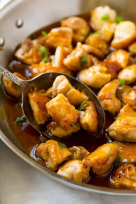 Bourbon Chicken - Dinner at the Zoo