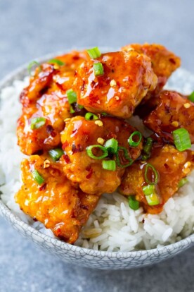 Firecracker Chicken - Dinner at the Zoo