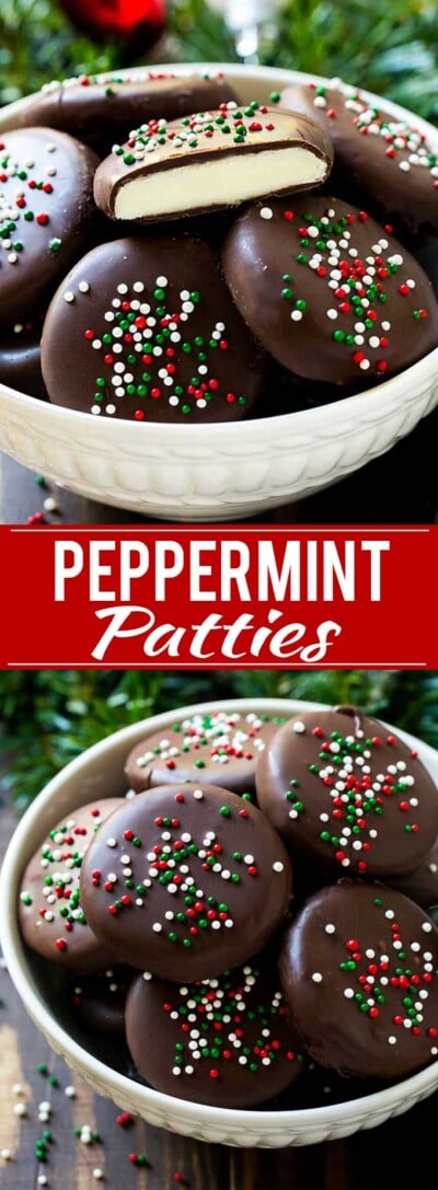 Peppermint Patties Recipe - Dinner at the Zoo