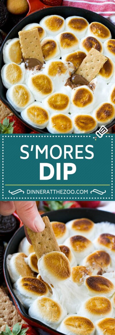 Oven S'mores Dip - Dinner at the Zoo