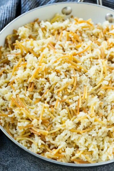 Homemade Rice-A-Roni - Dinner at the Zoo