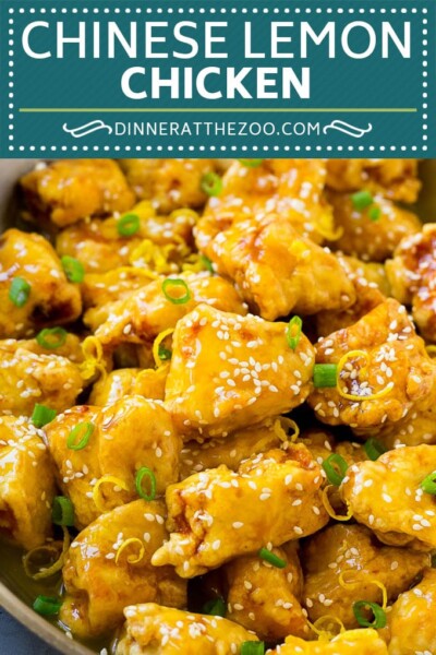Chinese Lemon Chicken - Dinner at the Zoo