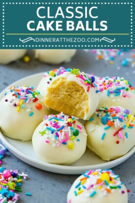 Cake Balls Recipe - Dinner at the Zoo
