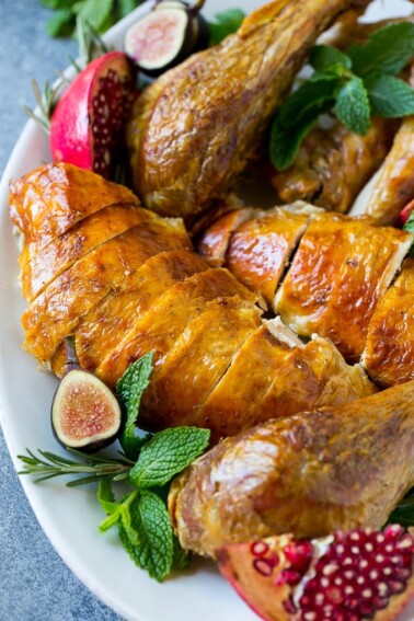 Roast Turkey for Thanksgiving - Dinner at the Zoo