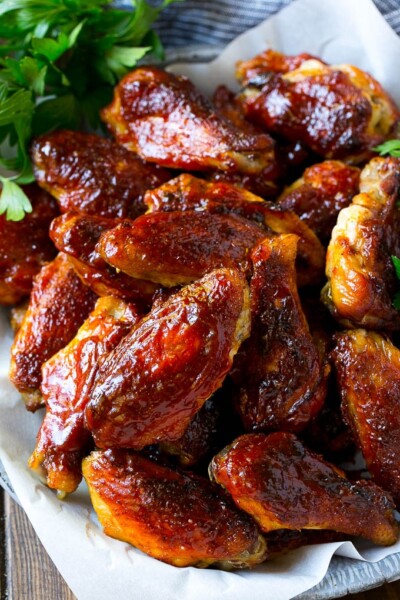 Smoked Chicken Wings - Dinner at the Zoo