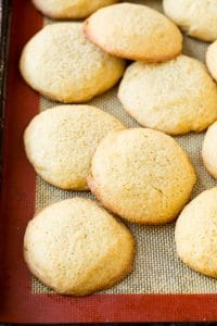 Eggnog Cookies - Dinner at the Zoo