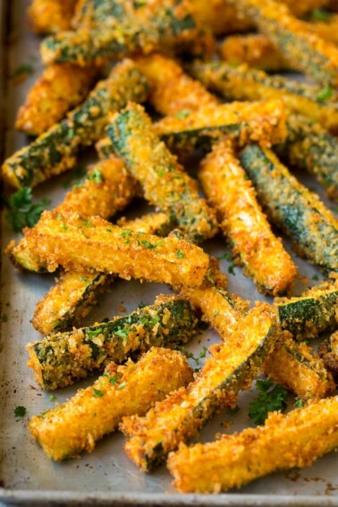Fried Zucchini Recipe - Dinner at the Zoo