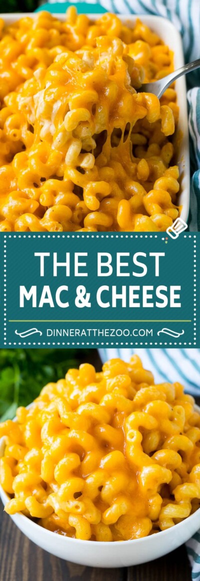 Baked Mac and Cheese - Dinner at the Zoo