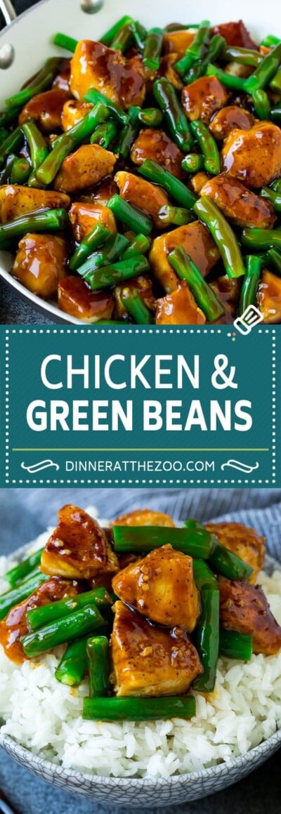Chicken and Green Beans - Dinner at the Zoo