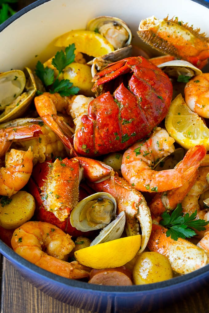 How To Cook Lobster Tail In A Seafood Boil