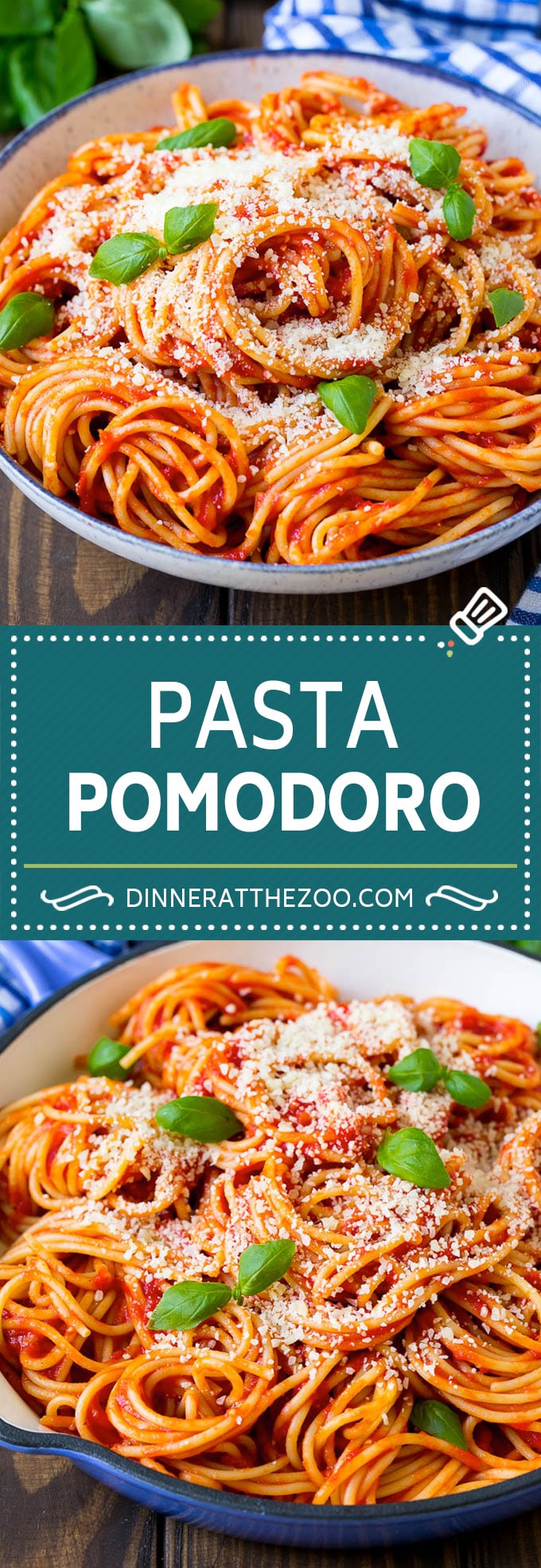 Pasta Pomodoro Recipe - Dinner at the Zoo