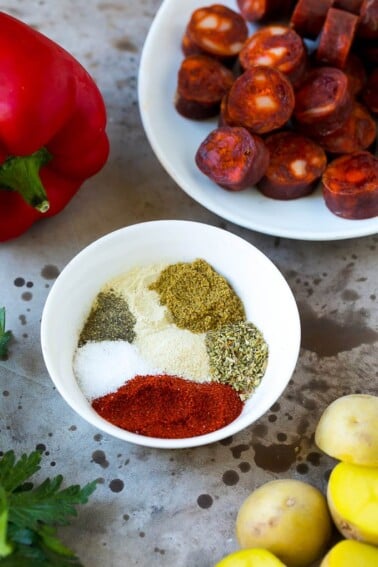 Spanish Chicken with Potatoes - Dinner at the Zoo