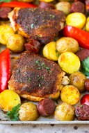 Spanish Chicken with Potatoes - Dinner at the Zoo