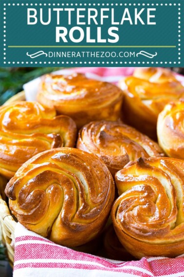 Butterflake Rolls - Dinner at the Zoo