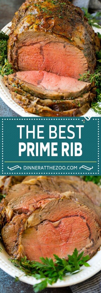 Prime Rib Recipe with Garlic and Herbs - Dinner at the Zoo