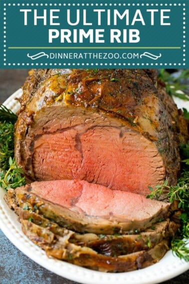 Prime Rib Recipe with Garlic and Herbs - Dinner at the Zoo