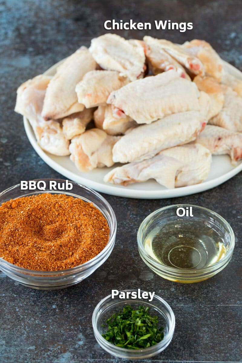 Baked Chicken Wings - Dinner at the Zoo