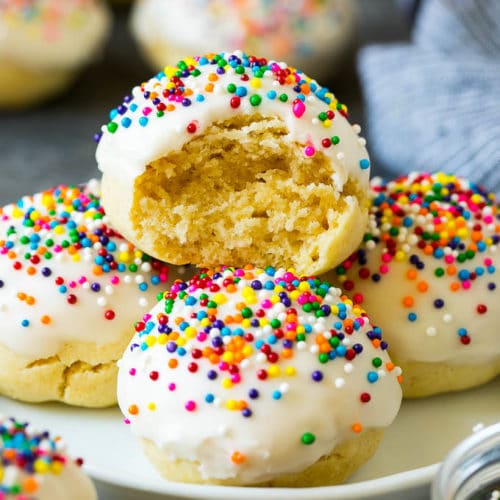 Italian Cookies - Dinner at the Zoo