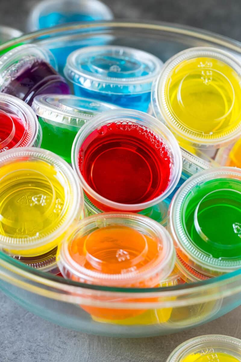 Jello Shots Recipe - Dinner at the Zoo