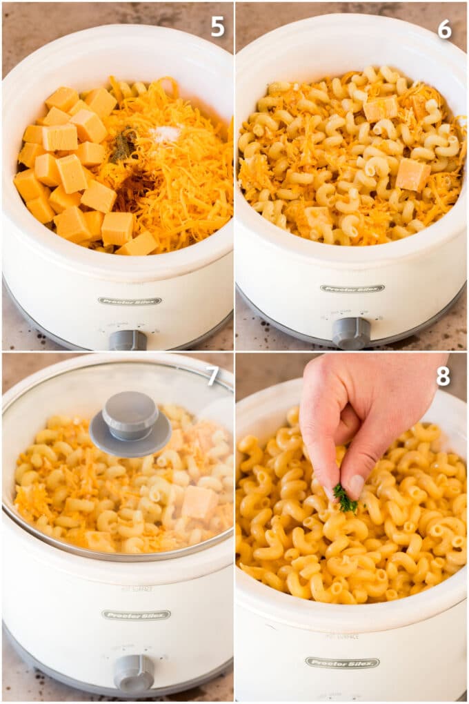 Slow Cooker Mac and Cheese - Dinner at the Zoo