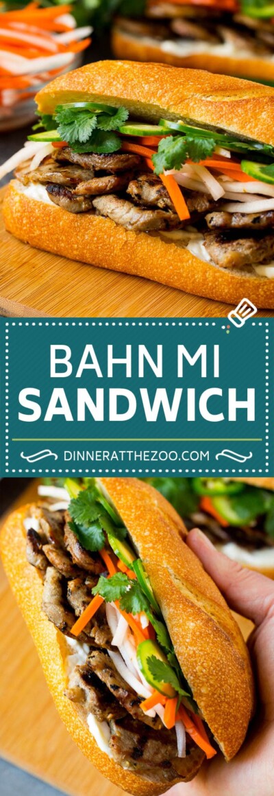 Banh Mi Sandwich - Dinner at the Zoo