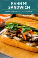 Banh Mi Sandwich - Dinner at the Zoo