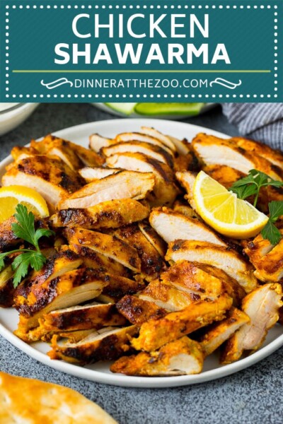 Chicken Shawarma (Grilled or Baked) - Dinner at the Zoo