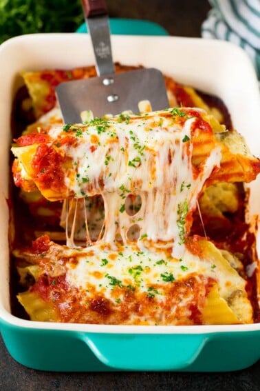 Manicotti Recipe - Dinner at the Zoo