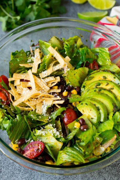 Mexican Salad Recipe - Dinner at the Zoo