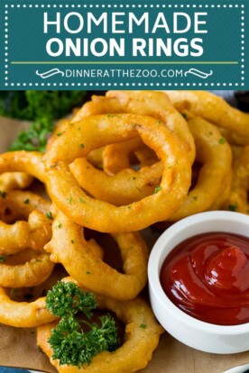 The Best Onion Rings Recipe - Dinner at the Zoo