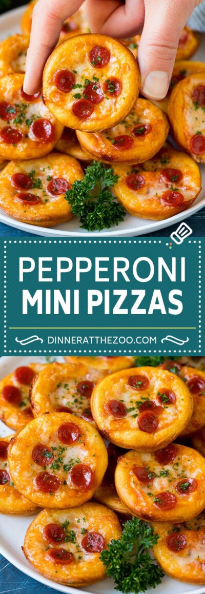 Easy Mini Pizzas - Dinner at the Zoo