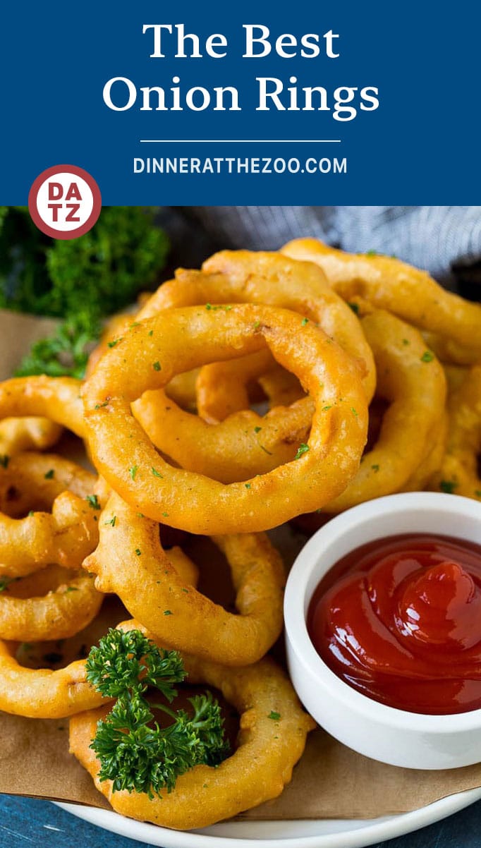 The Best Onion Rings Recipe - Dinner at the Zoo