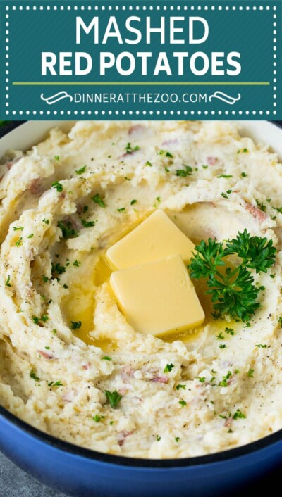 Mashed Red Potatoes - Dinner at the Zoo
