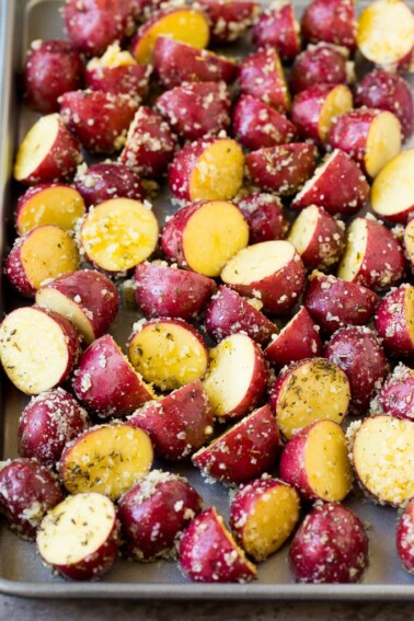 Roasted Red Potatoes - Dinner at the Zoo