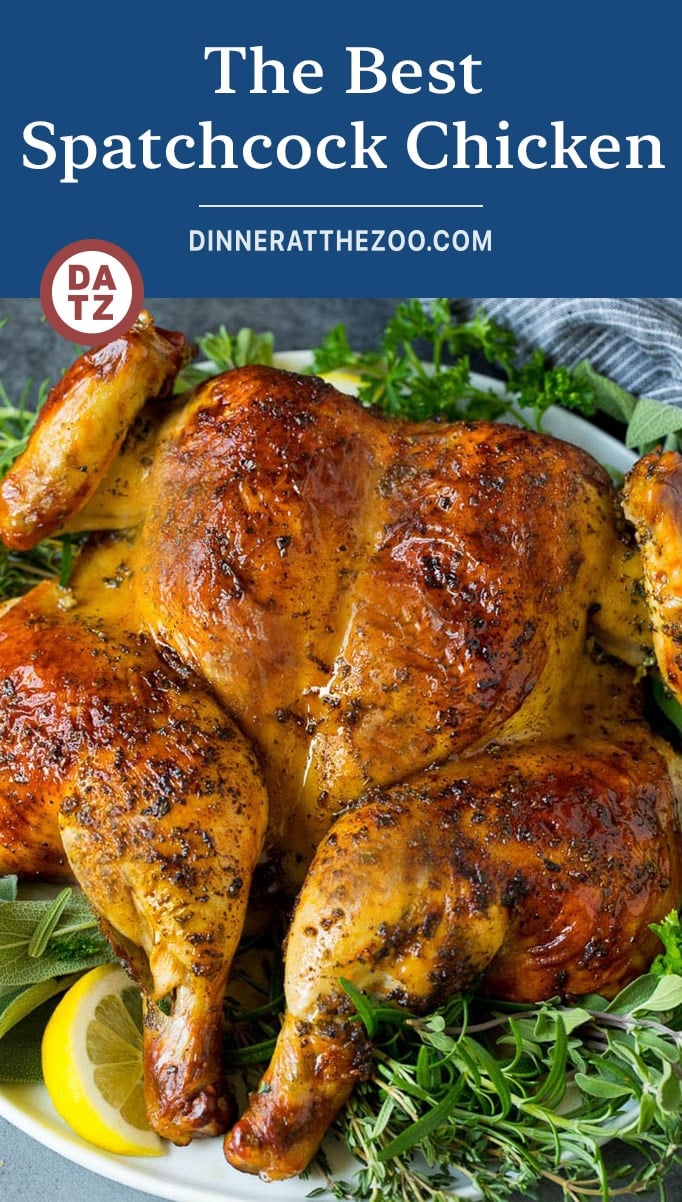 Spatchcock Chicken - Dinner at the Zoo