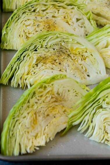 Roasted Cabbage - Dinner at the Zoo