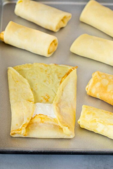 Cheese Blintzes Recipe - Dinner at the Zoo