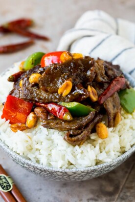 Kung Pao Beef - Dinner at the Zoo
