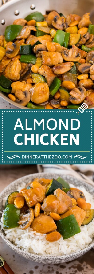 Almond Chicken Recipe - Dinner at the Zoo